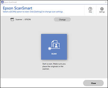 Scanning Documents and Photos in Epson ScanSmart